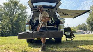 The Hammock Crosswing Awning & Outpost Hammock Stand are Game Changers!
