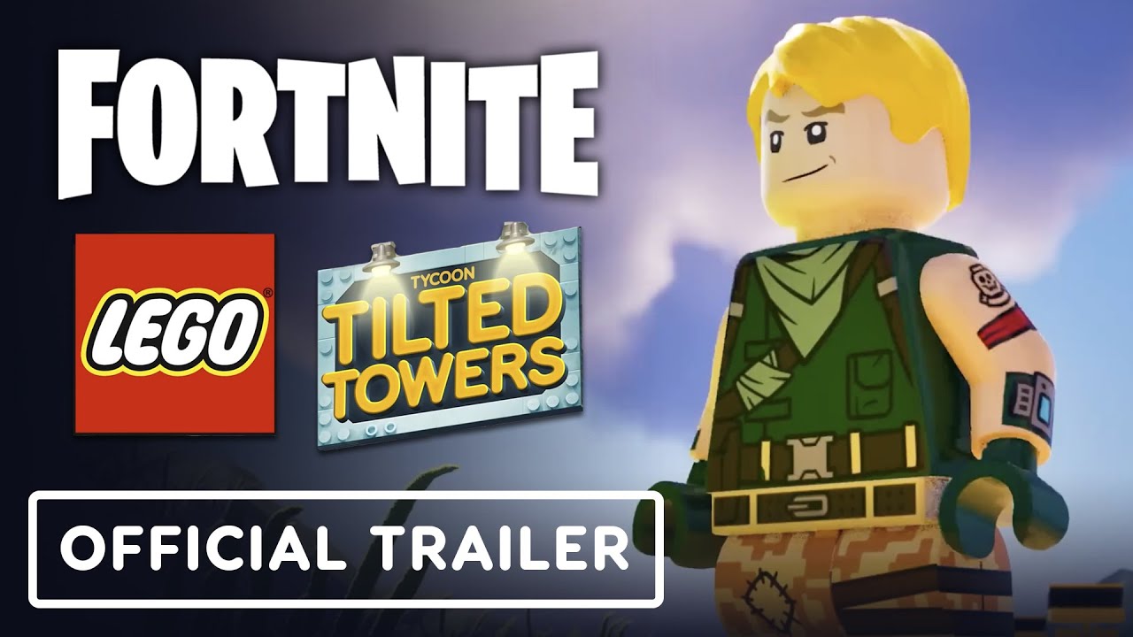 Fortnite - Official LEGO Tycoon: Tilted Towers Trailer - YouTube