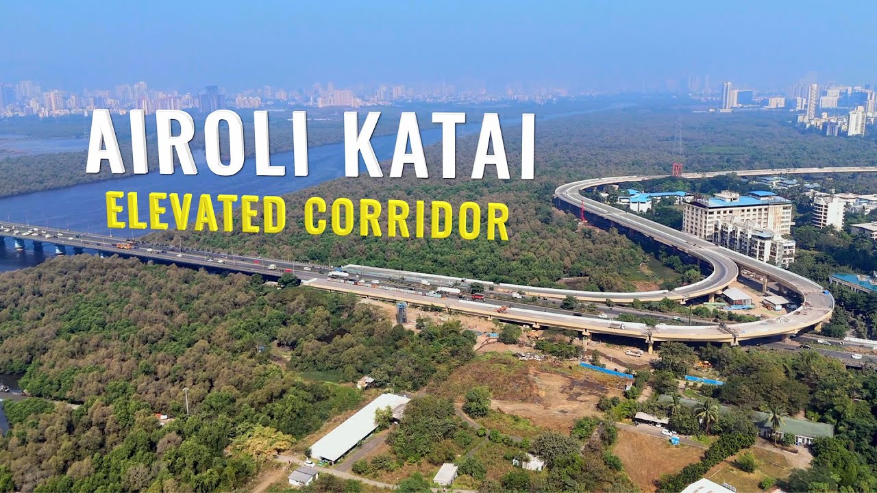 Airoli Katai Elevated Road Finally PHASE 3 Work BEGINS! November 2025 ...