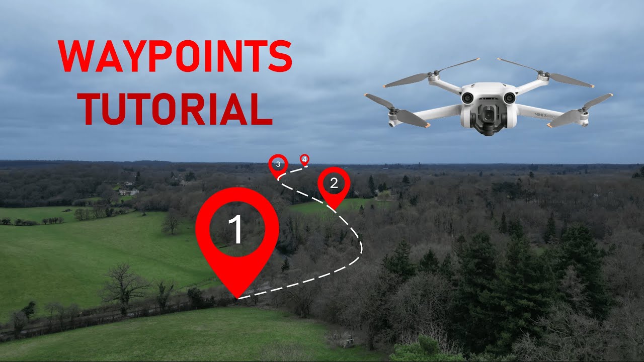 Hyperlapse Waypoints - DJI Mini 3 Pro / Mini 4 Pro - YouTube