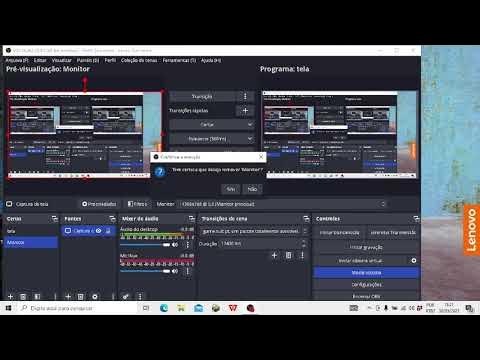 Como capturar a sua tela e achar seus vídeos aonde você grava com o OBS ...