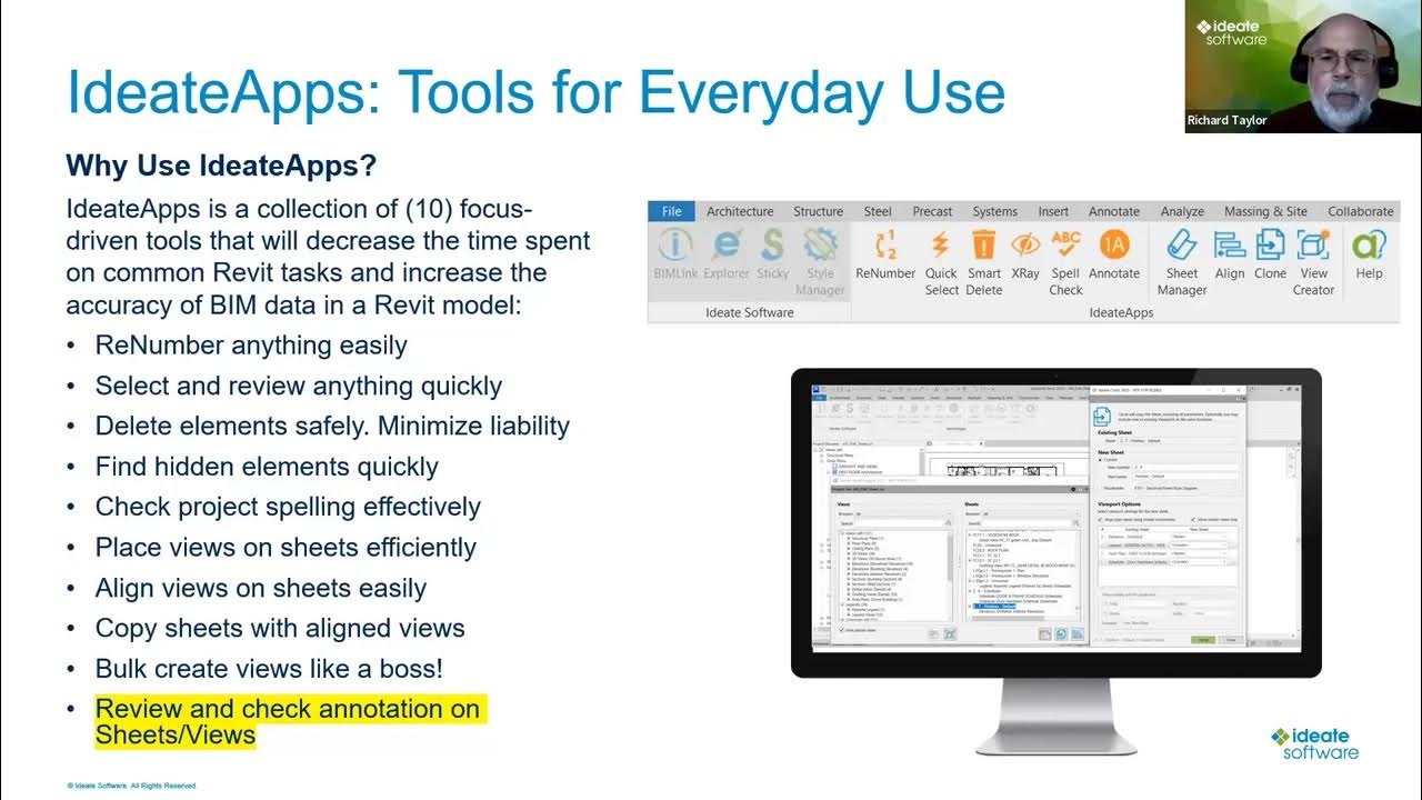 Overview of Ideate Revit Add-Ins - YouTube