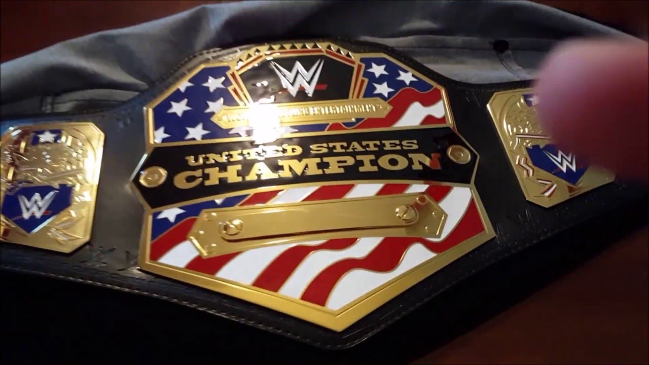 WWE United States Belt Unboxing - YouTube