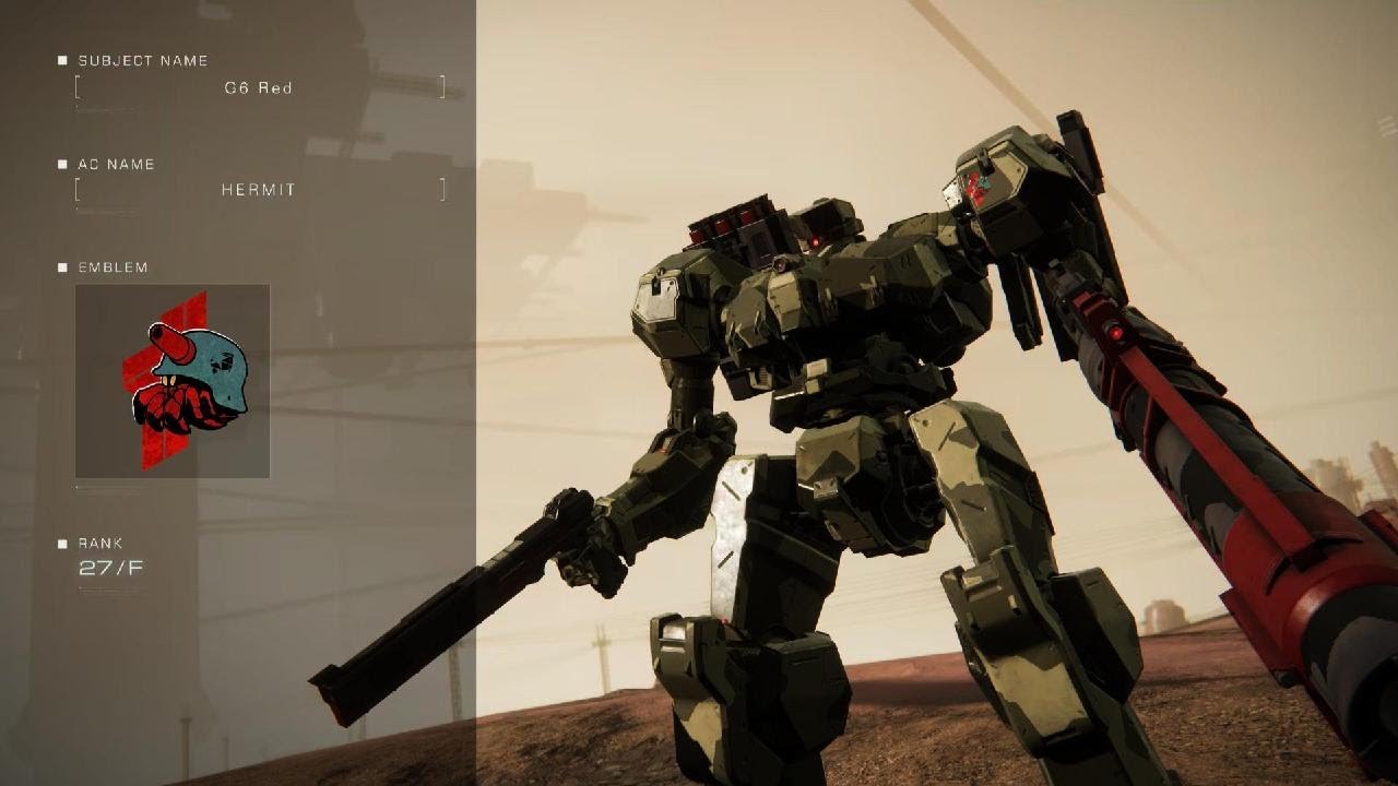 G6 Red, ARMORED CORE VI. - YouTube