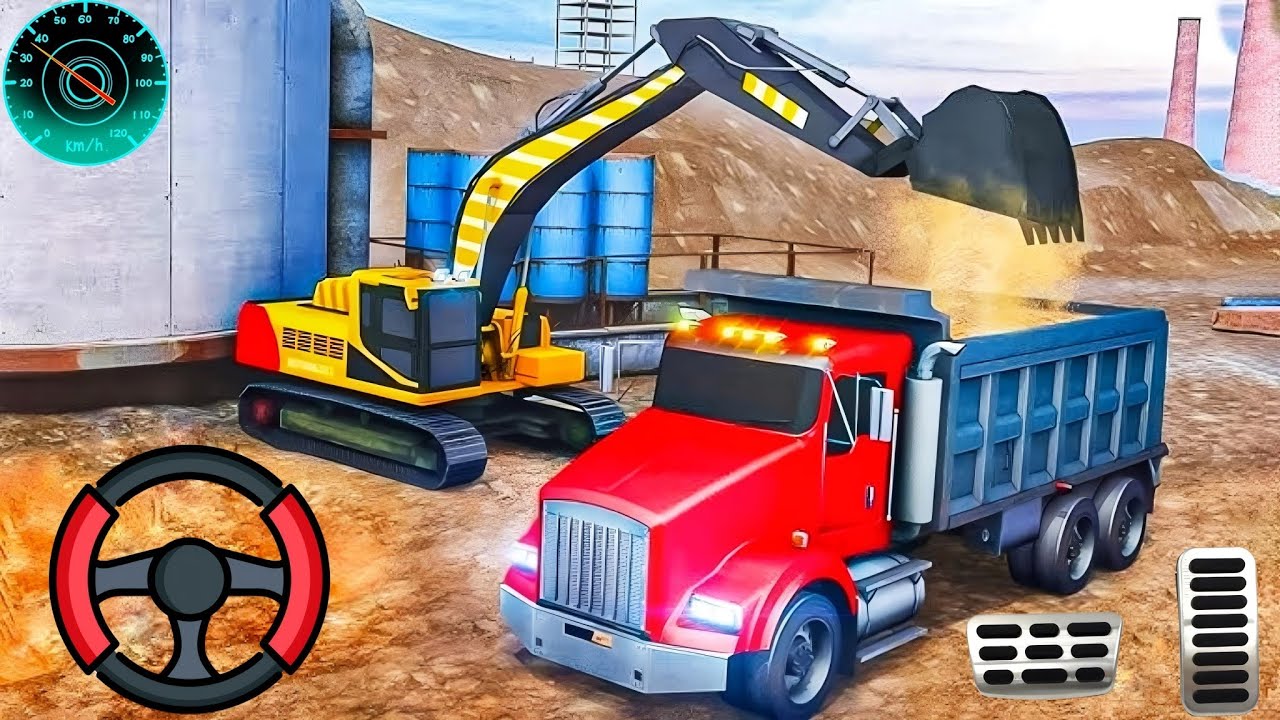 New real City Road Construction Simulator game - Construction Game ...