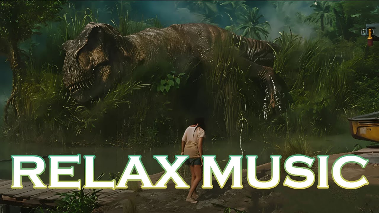 T-Rex Relaxing Theme | Jurassic World Rebirth Calm Soundtrack - YouTube
