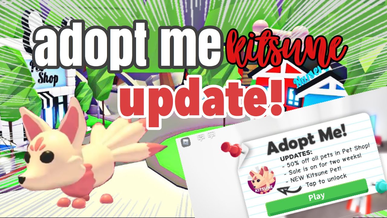 New Kitsune Pet On Adopt Me! | Adopt Me | Roblox - YouTube