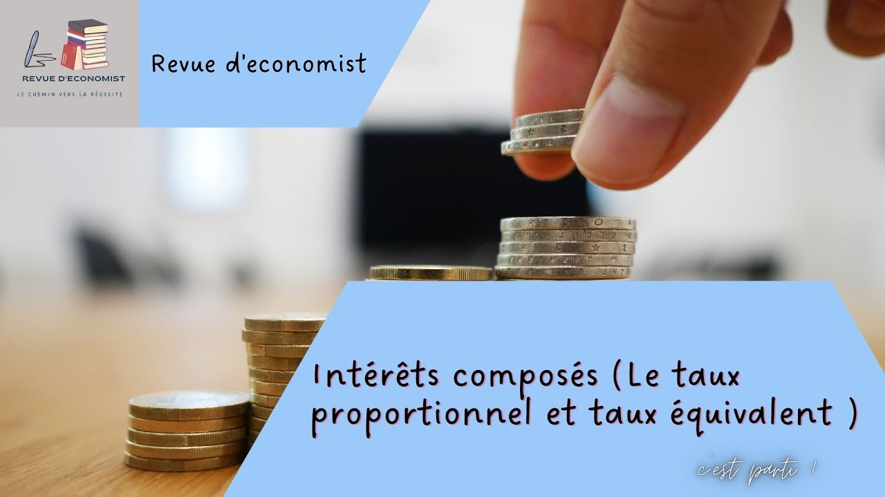 Math financière(taux proportionnel et taux équivalent ) ♯S2 et OFPPT et ...