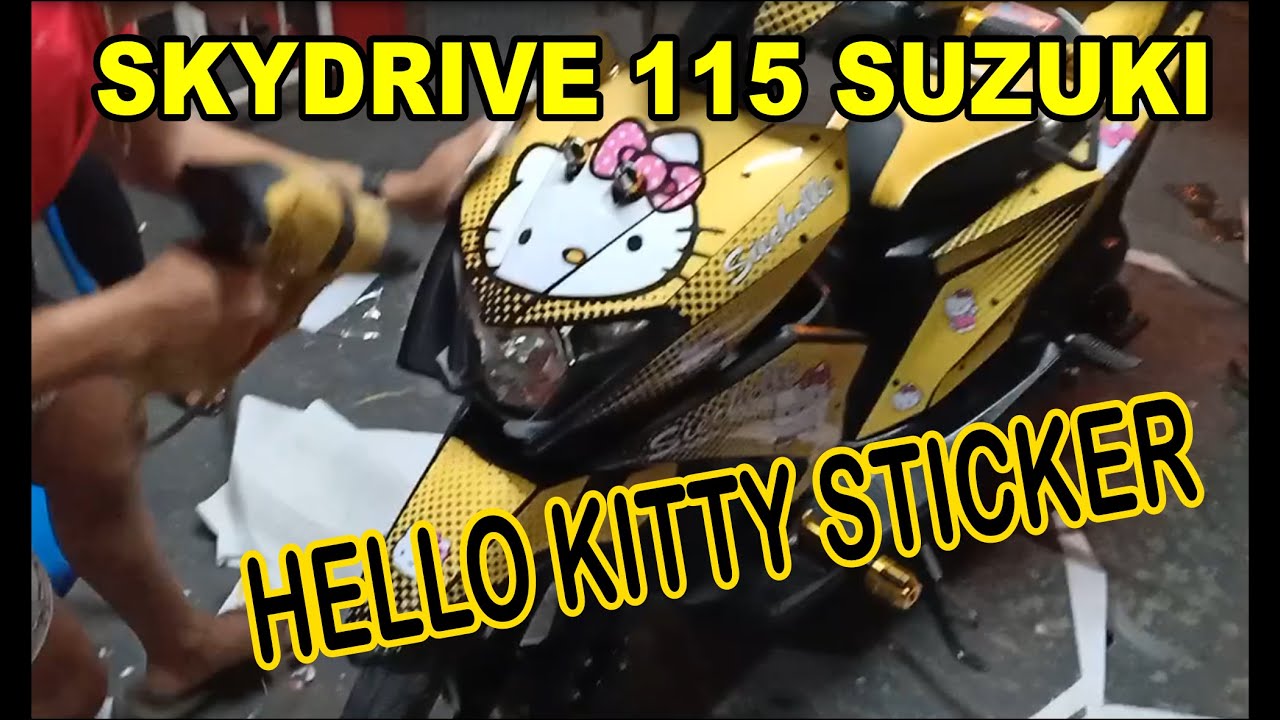 SKYDRIVE STICKER DECALS - YouTube