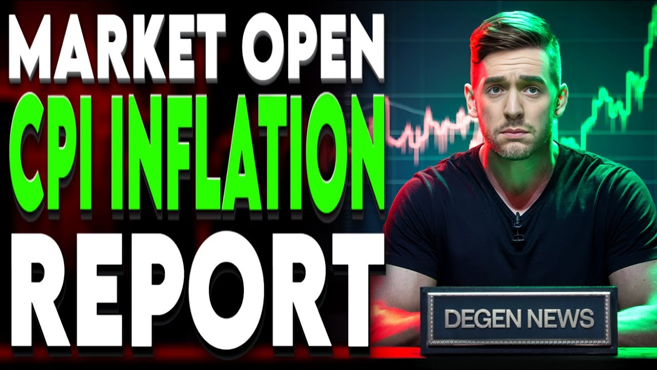 CPI Inflation Report: Time To Buy The Dip?! (DJT, MSTR, NVDA & TSLA ...