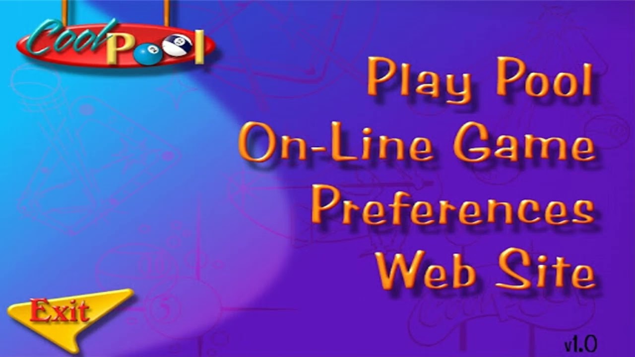 3D Ultra Cool Pool .Menu _Music_ - YouTube