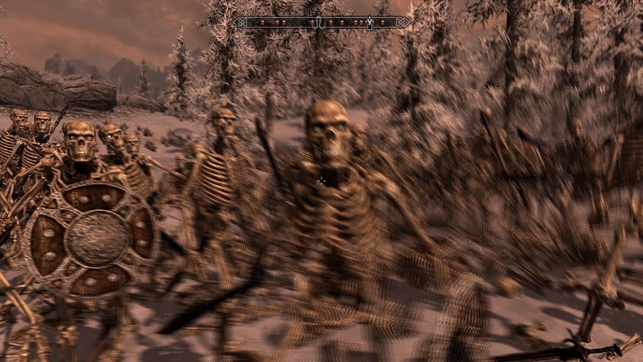 Rattling skeletons - YouTube