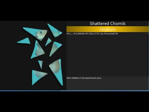 how to get shattered chomik in find the chomik FTC - YouTube