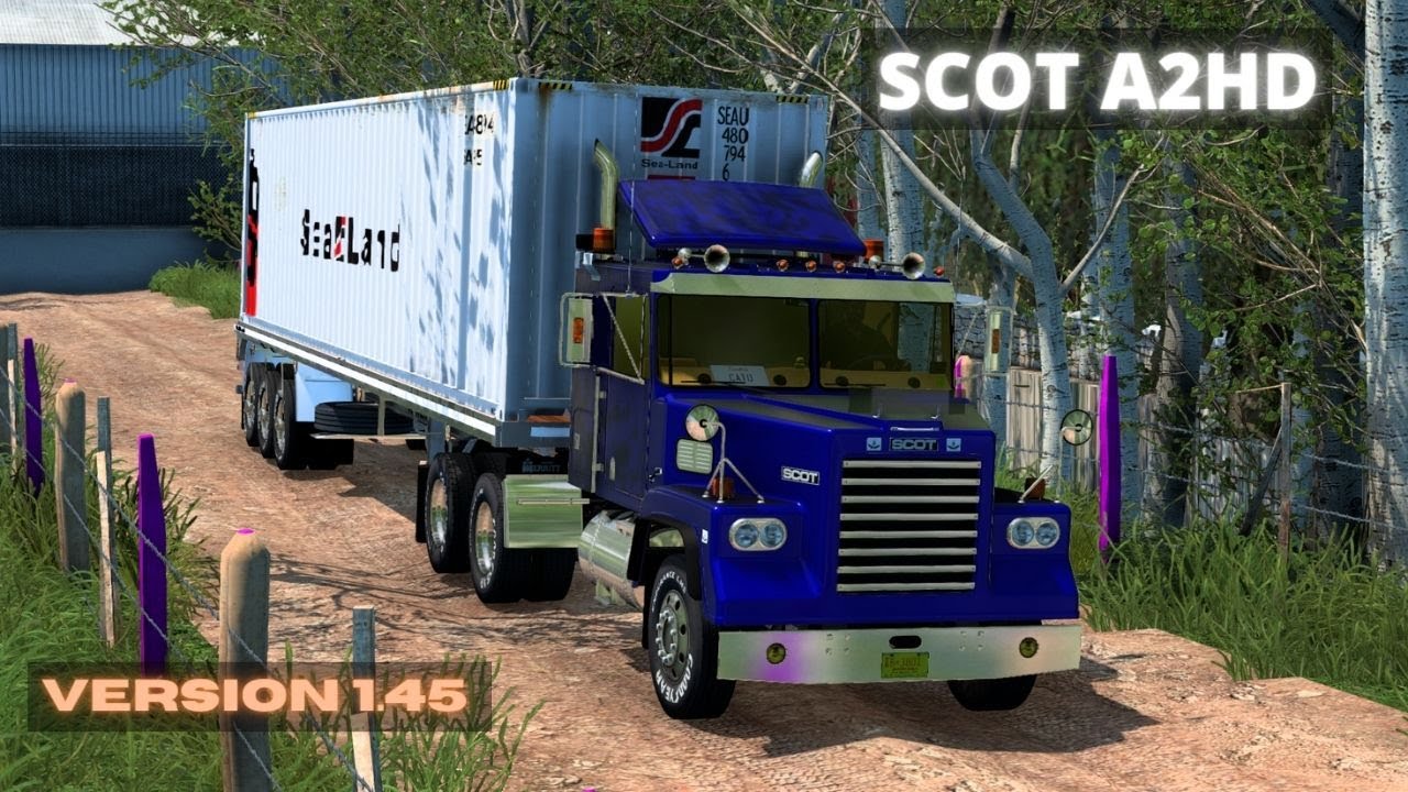 🚌 Scot A2HD ATS and ETS2 1.45 🔥 - YouTube