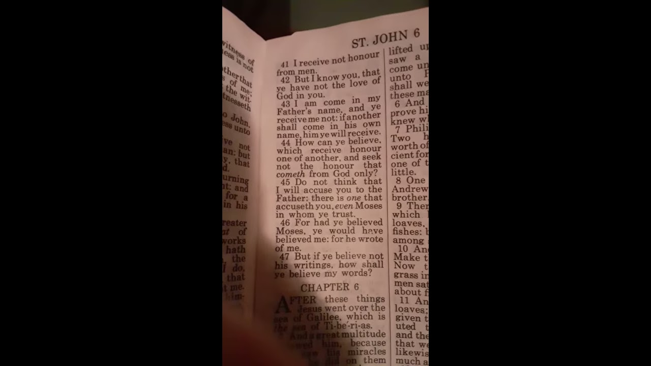 John 5 41 47 YouTube John 5 41 47 YouTube