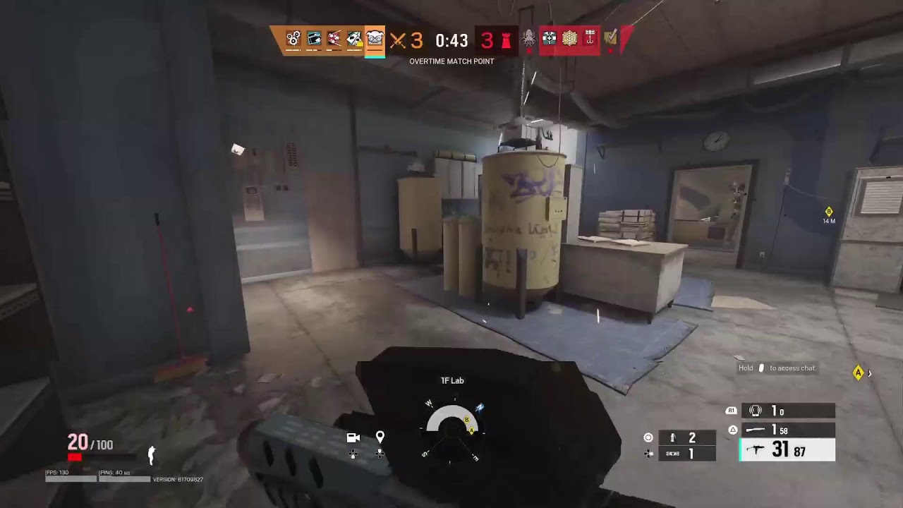 Playing Siege ranked - YouTube