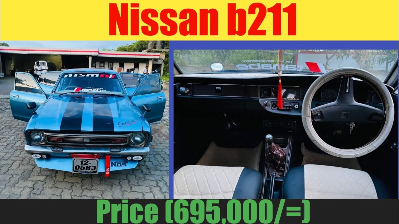 Nissan b211_අනුරාධපුරය_price (695,000/=) - YouTube