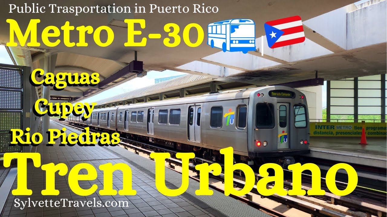 Puerto Rico Public Transp. Tren Urbano Metro+ IKEA, Santa Rosa Mall ...