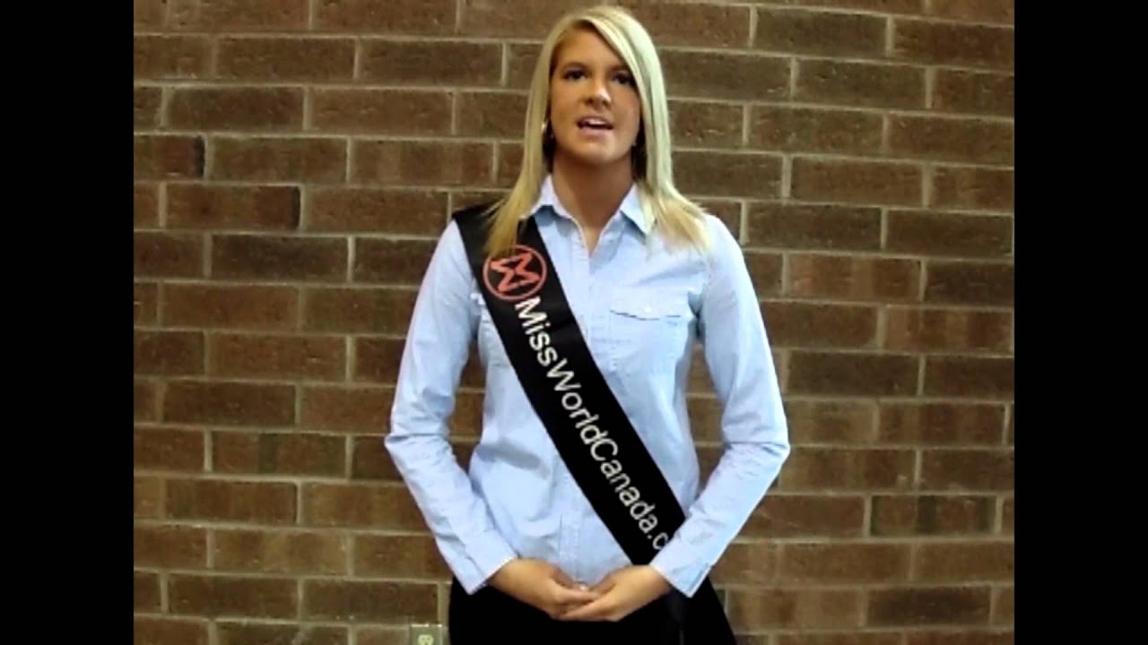 Kaylee Sheppard - Miss World Canada 2014 Delegate - Beauty with a ...