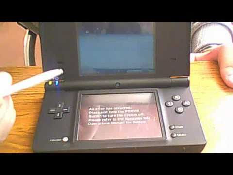 How do i fix r4i problem from ' An error has occured...' - YouTube