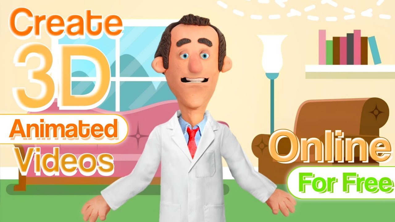 How to Create 3D Animated Videos Online For Free || Create 3D Animated ...