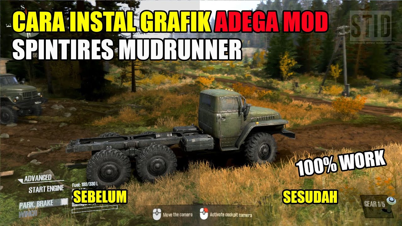 Tutorial Install Adega Mod di Game Spintires Mudrunner 100% Work - YouTube