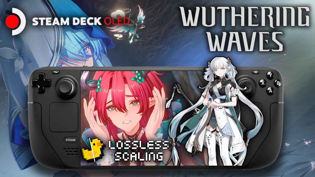 Wuthering Waves | Steam Deck Oled | 800p + Lossless Scaling - YouTube