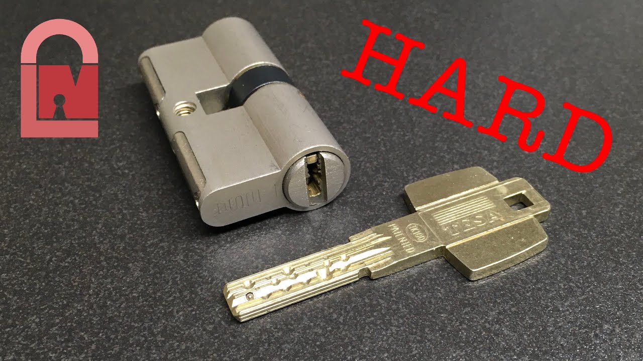 Tesa TK100 10 + 1 Interactive pin Dimple Lock Pick and Gut - YouTube