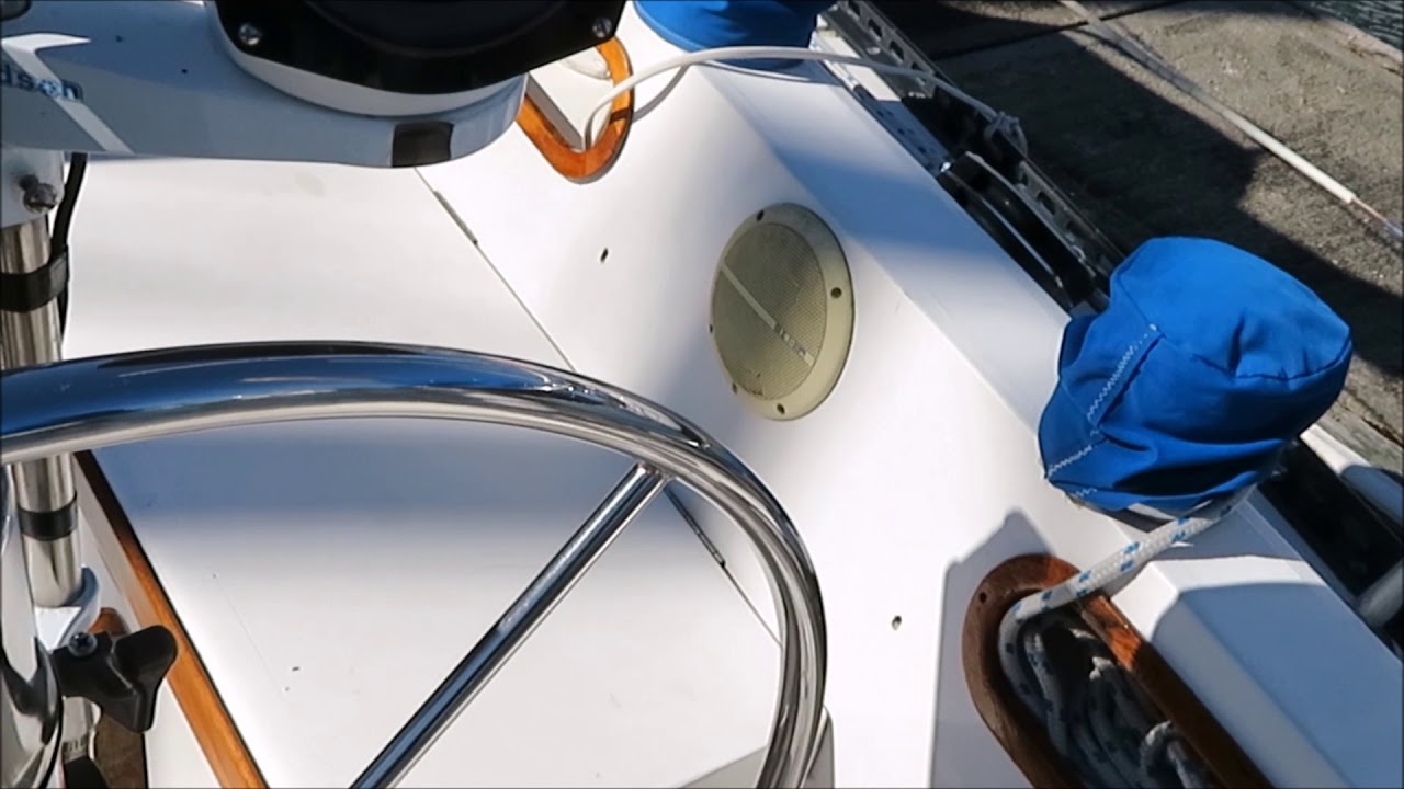 Catalina 38 Walk through - YouTube