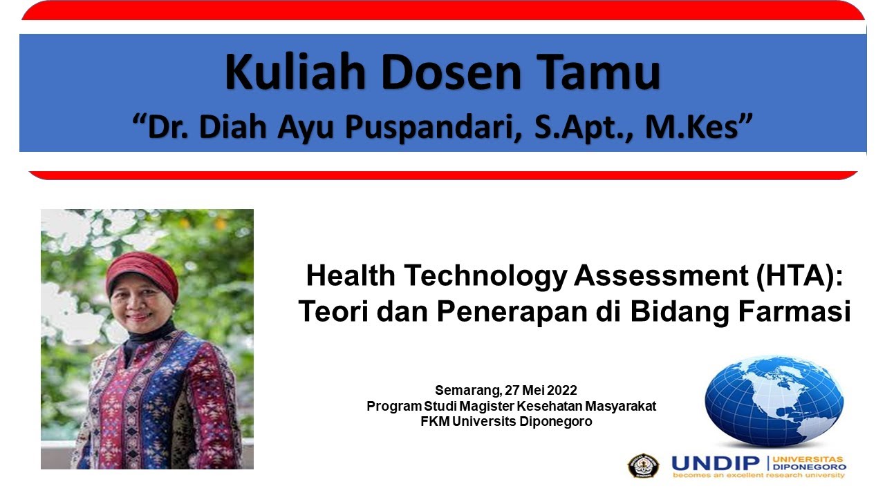 Health Technology Assessment dan Penerapannya di Bidang Kesehatan ...