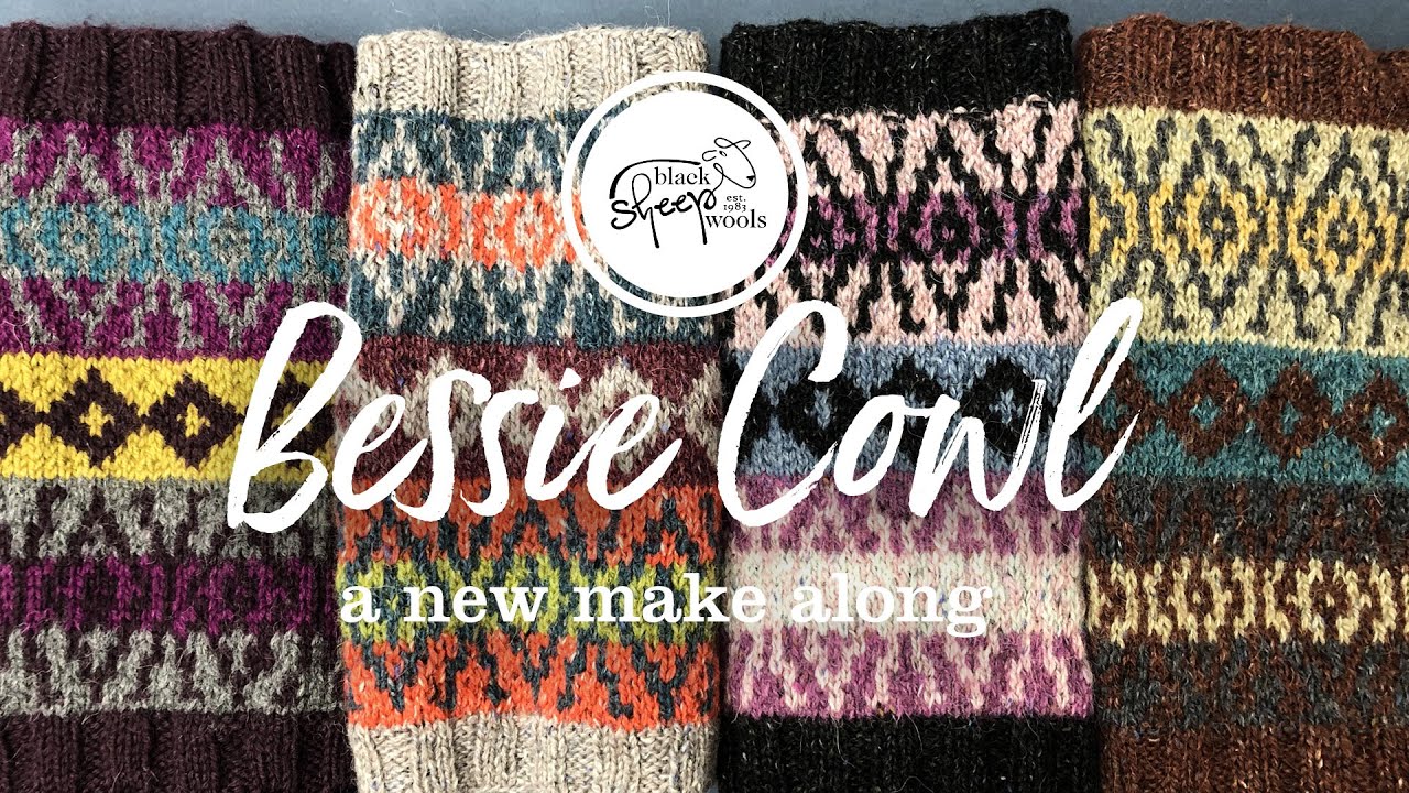 Introduction to our new make along - Rowan Bessie Cowl - YouTube