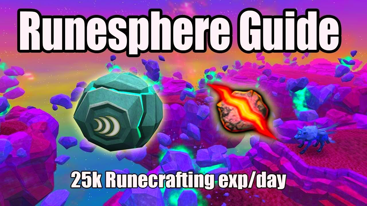 Rs3 Runescape 3 | Runesphere Guide | FSWisaacYT | - YouTube