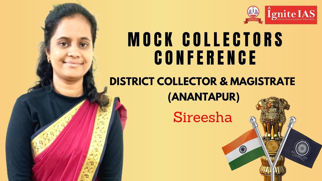 SIREESHA I Collector & District Magistrate Anantapur #ias #ips # ...