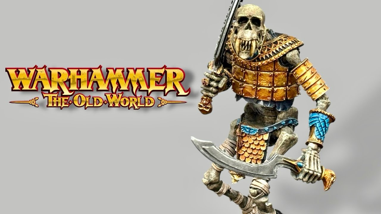 How To Paint : Necrolith Colossus (Bone Giant) | From Warhammer The Old ...