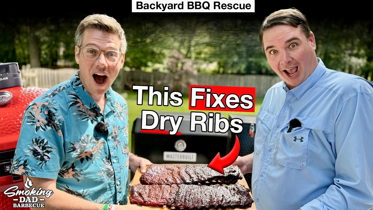 His Ribs Are Too DRY! Can I Save Them? (Backyard BBQ Rescue) - YouTube