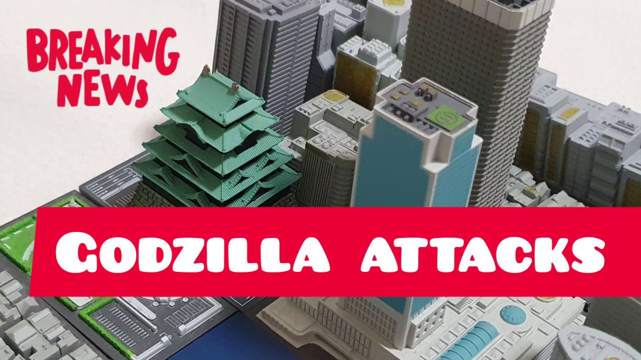 Godzilla attacks World's Smallest City [made in Singapore, Geocraper ...