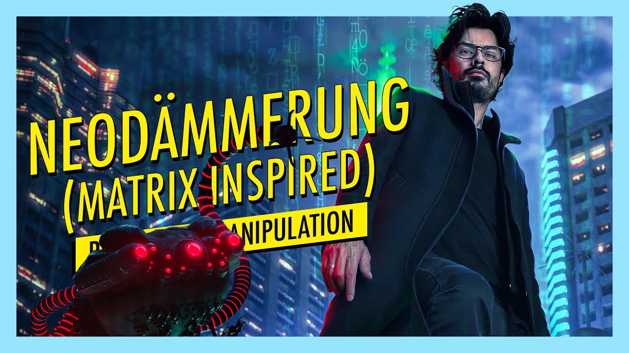 "NEODÄMMERUNG" 🔌 🔋 - Digital Art Timelapse - THE MATRIX inspired Fan ...