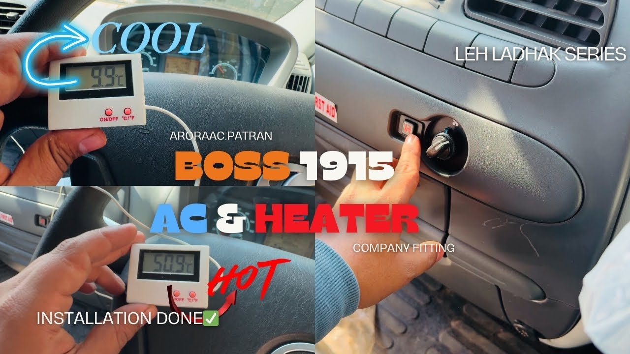 BOSS 1915-FULL HVAC SYSTEM INSTALLATION |FULL STEP-BY-STEP GUIDE| # ...
