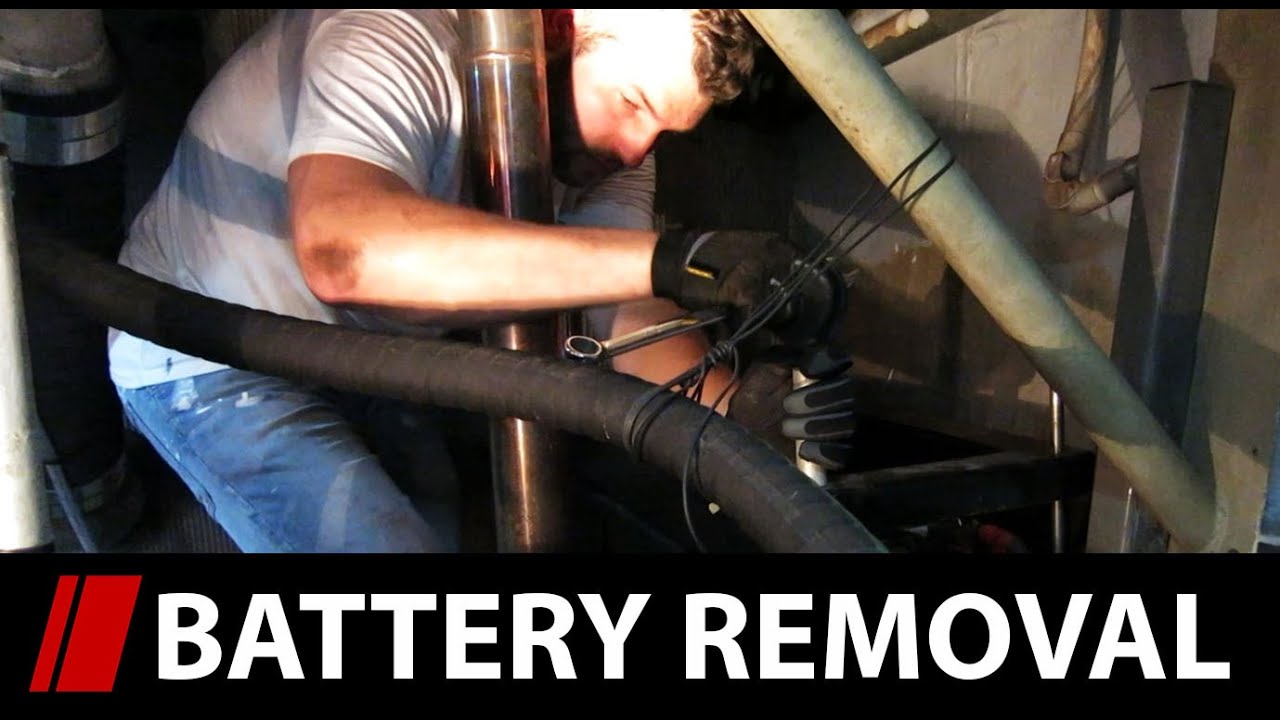 Original Battery Bank Removal - E05 - YouTube
