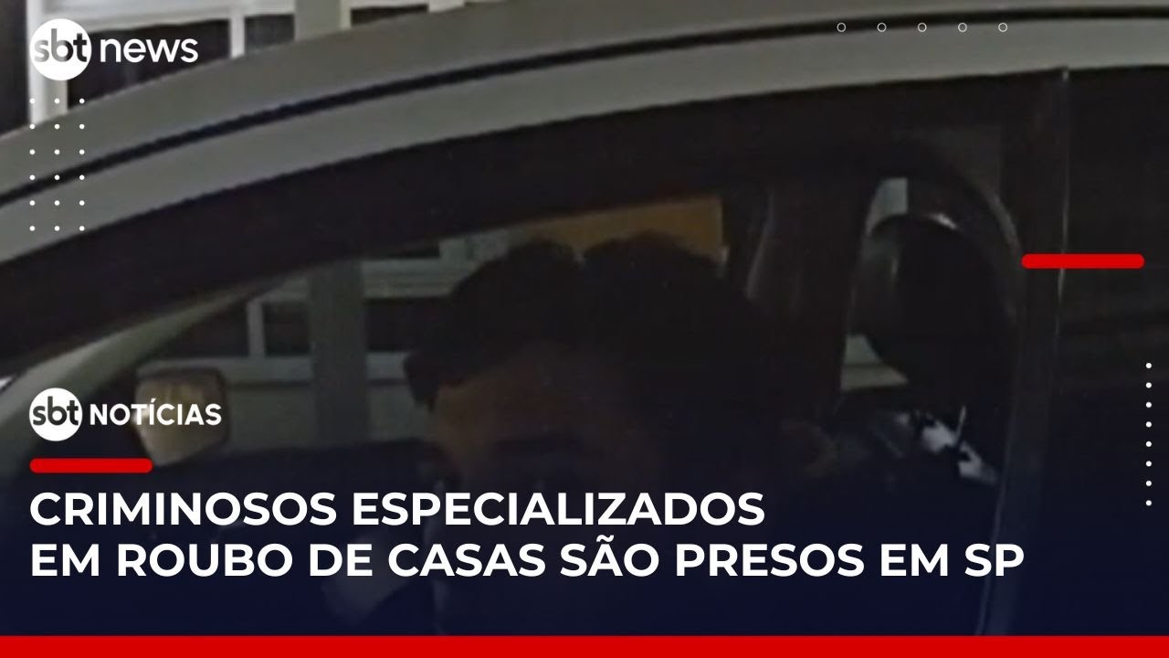 Polícia prende quadrilha especializada em roubos a residências em SP ...