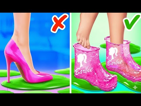 BEST FEET HACKS 🦶 *Crazy Shoes With Hair And Hammer Heels*