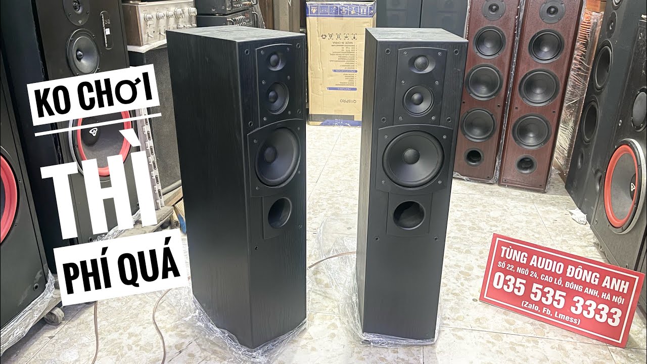 Loa Jamo E550 thiết kế gọn gàng mà chất âm lại quá đã,hàng hiếm đáng để ...