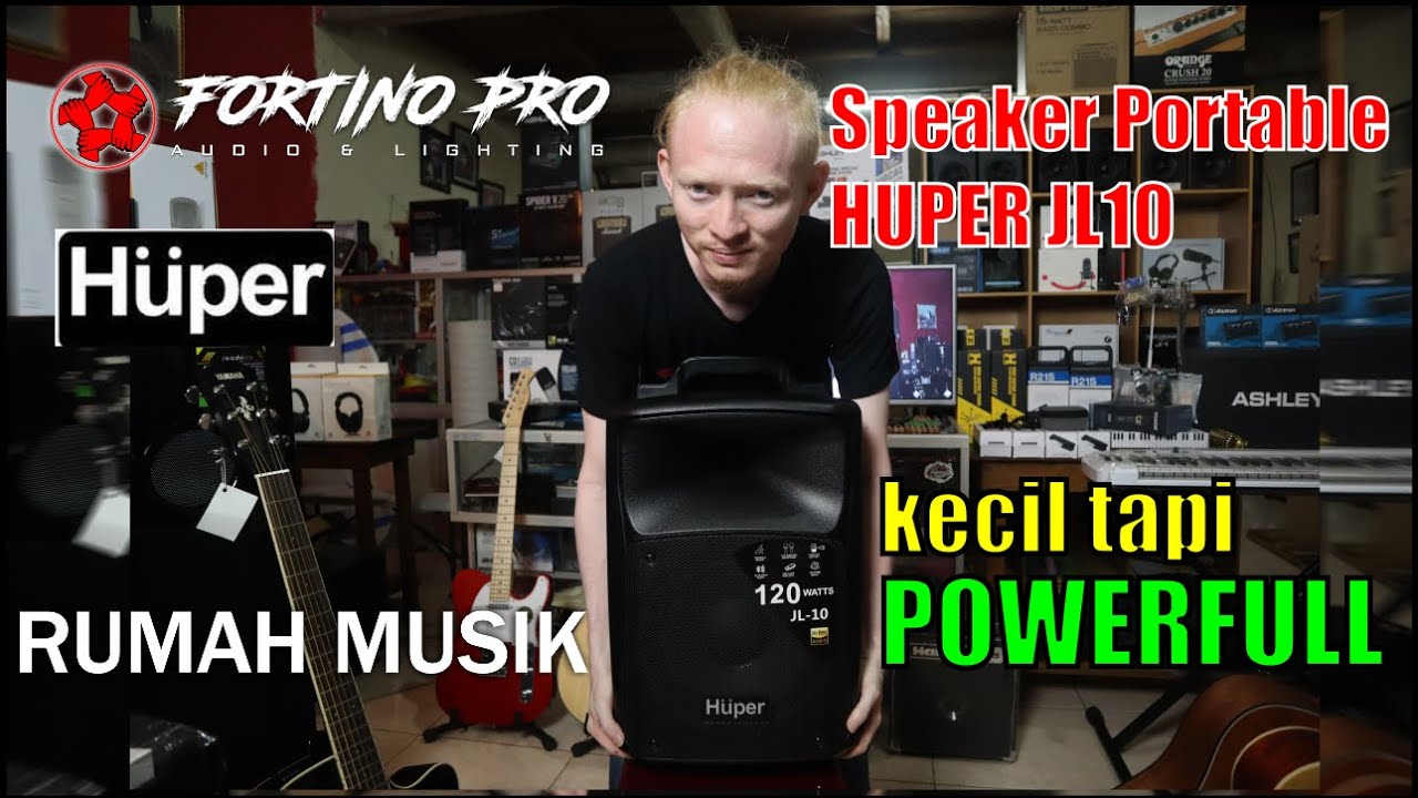 HUPER JL10 SPEAKER PORTABLE KECIL TAPI POWERFULL, HUPER JL12, HUPER ...