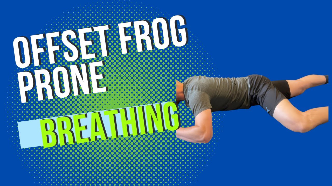 Offset Frog Push Up Breathing - YouTube