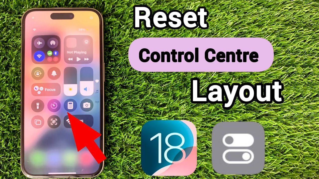 How to Reset Control Center on iPhone iOS 18 - YouTube