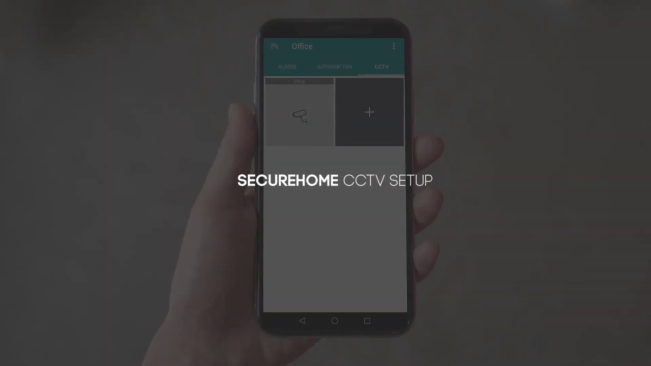 Fidelity ADT SecureHome App Adding CCTV Step1 - YouTube