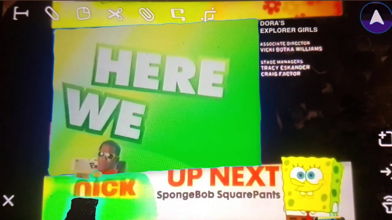 Nickelodeon Split Screen Credits Error (August 12, 2011/SO RARE ...