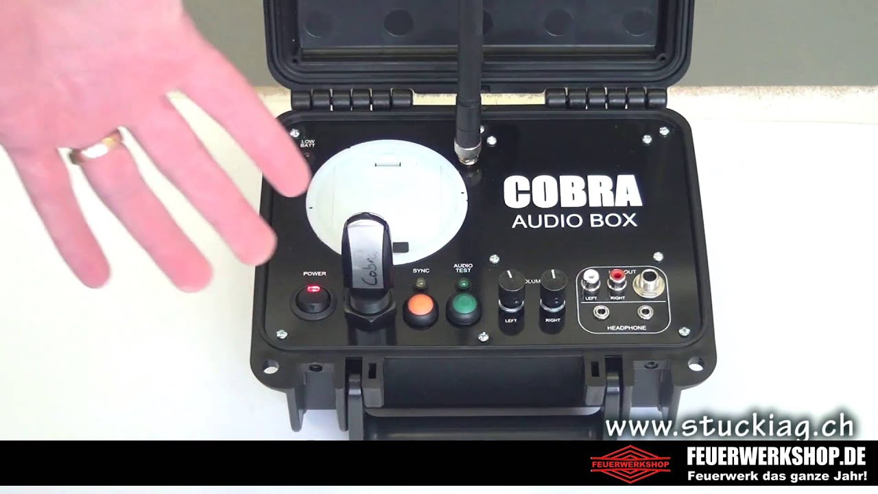 COBRA Audio Box (C-0008) - YouTube