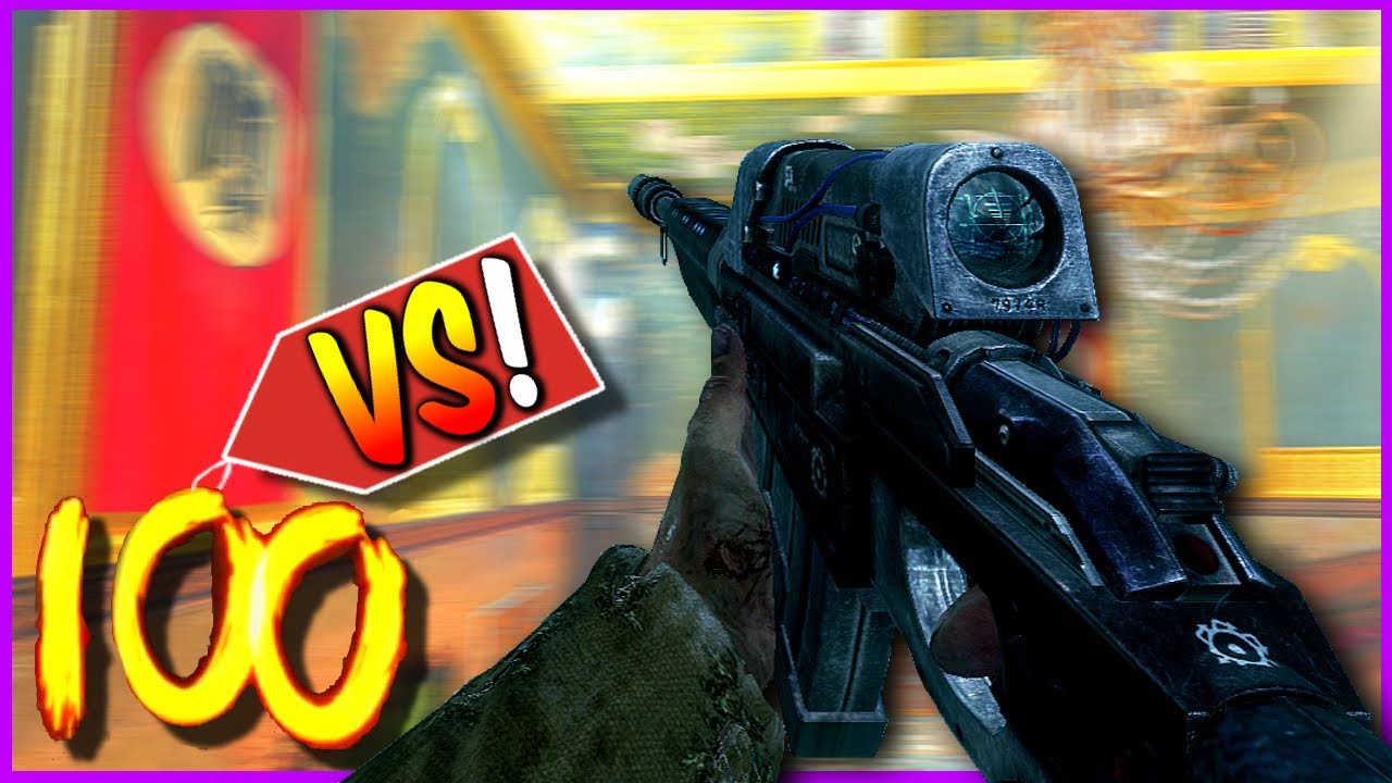 SCAVENGER vs ROUND 100 ZOMBIES! - YouTube