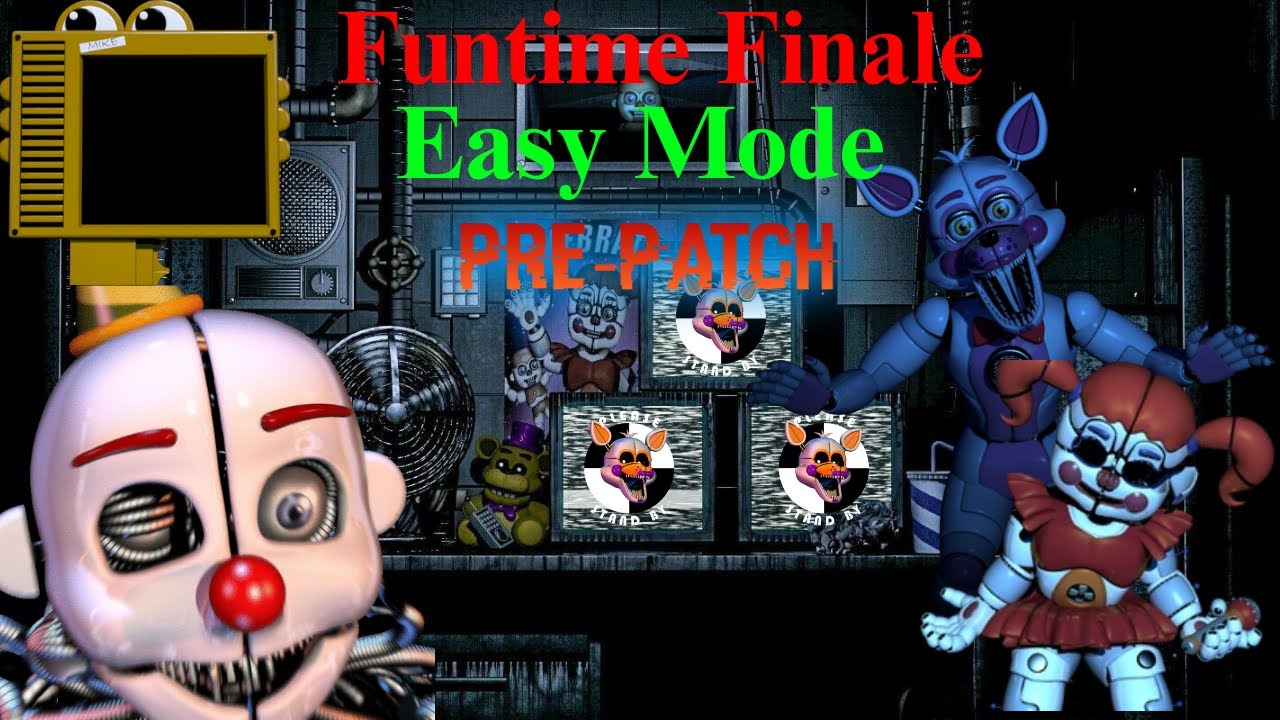 FNaF SL CN Extended Cast: Funtime Finale Easy Pre-Patch (v1.0.20 ...